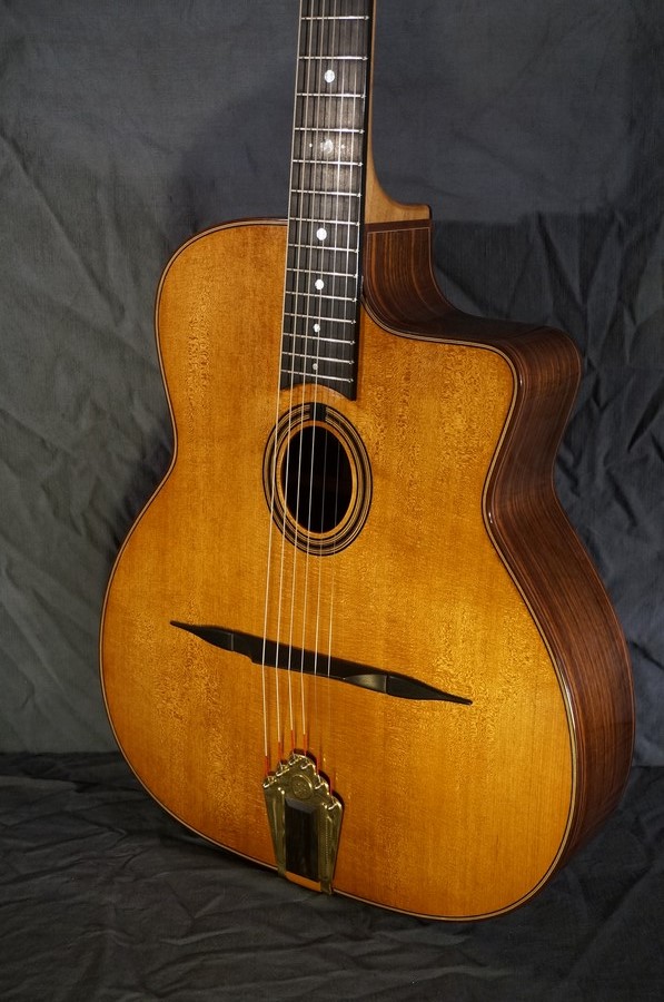 Guitare Jazz Manouche 1 - Florian Jégu Luthier Guitare Bretagne Rennes