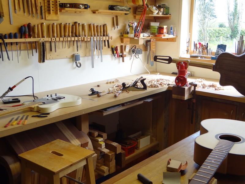 Atelier de lutherie Florian Jégu, Bretagne